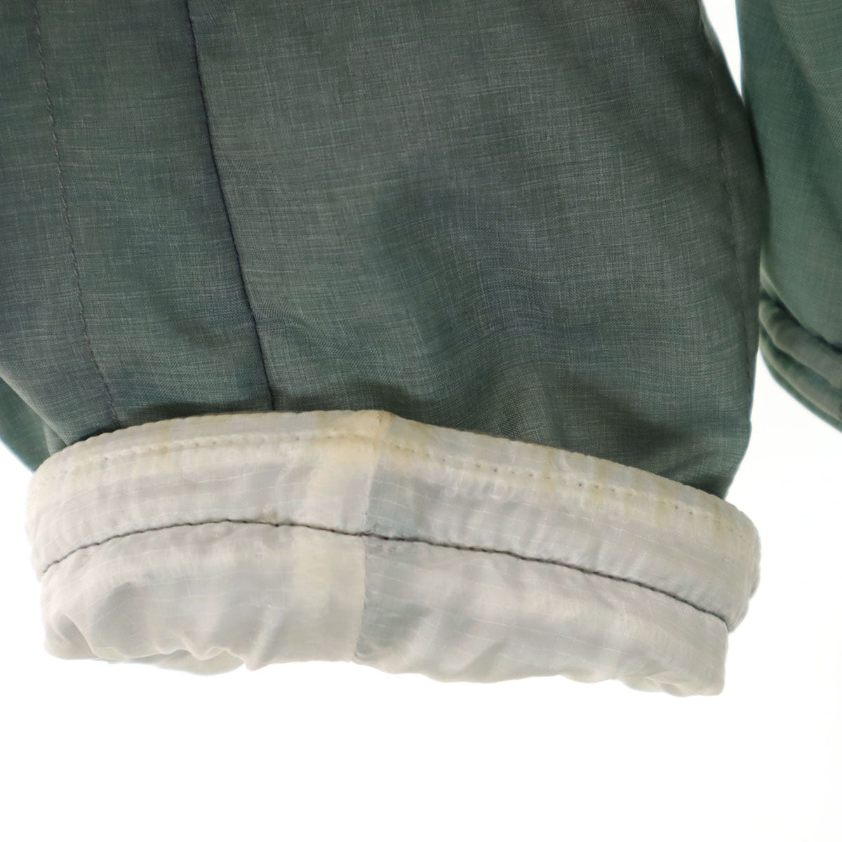 CHANEL シャネル イタリア製 ジップジャケット 42 グリーン系 レディース